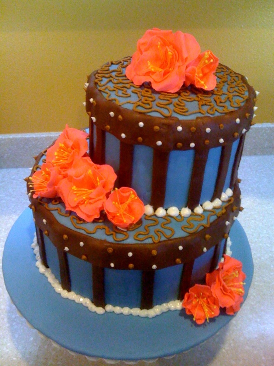 Hat Box Cake - CakeCentral.com