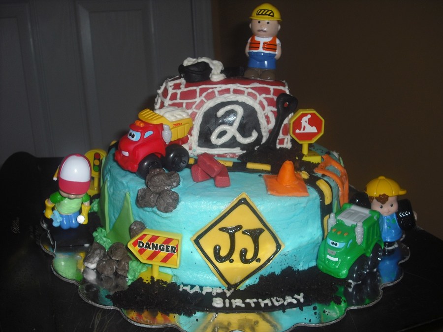 Construction Zone Cake - CakeCentral.com