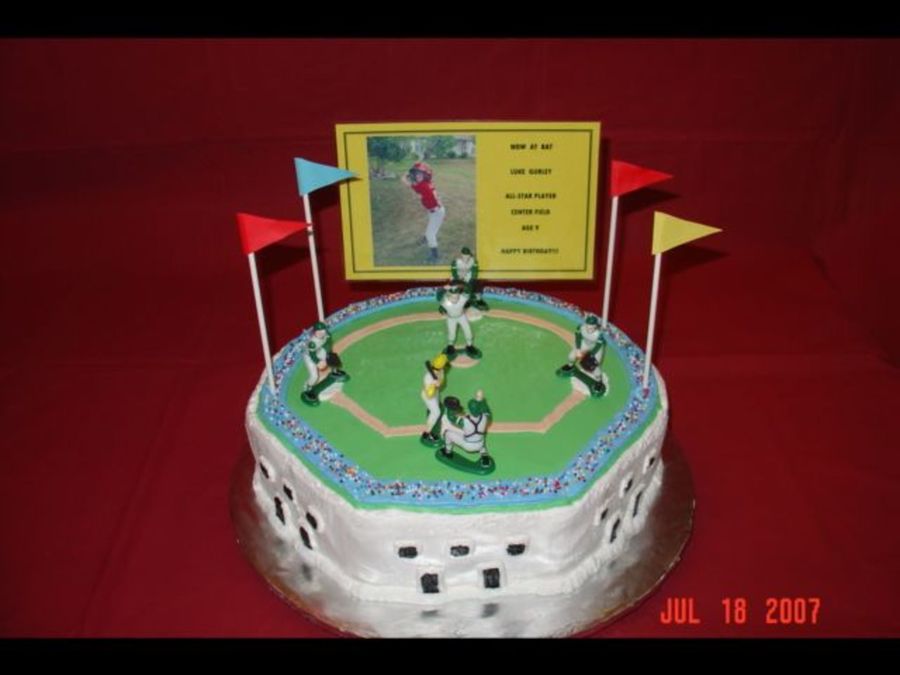 Baseball Stadium - CakeCentral.com