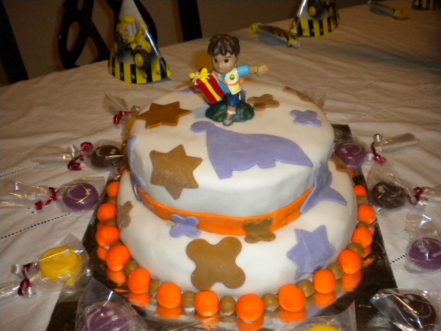 My Second Fondant Cake! - CakeCentral.com