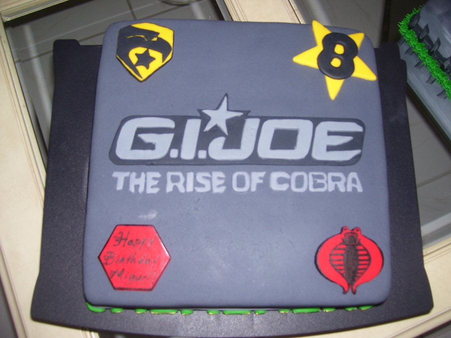 G.i. Joe Cake - CakeCentral.com