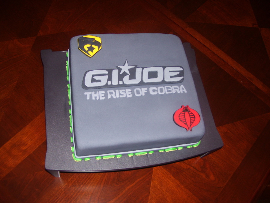 G.i. Joe Cake - CakeCentral.com