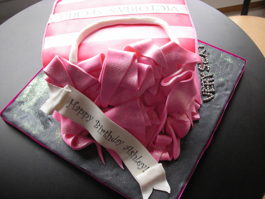 Victoria's Secret Birthday Cake - CakeCentral.com