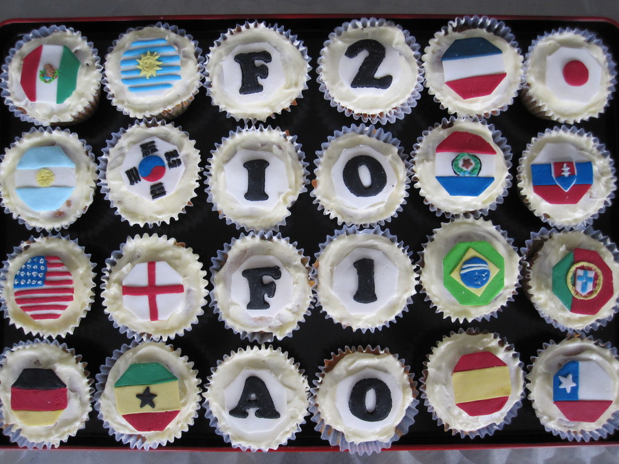 World Cup-Cakes - CakeCentral.com