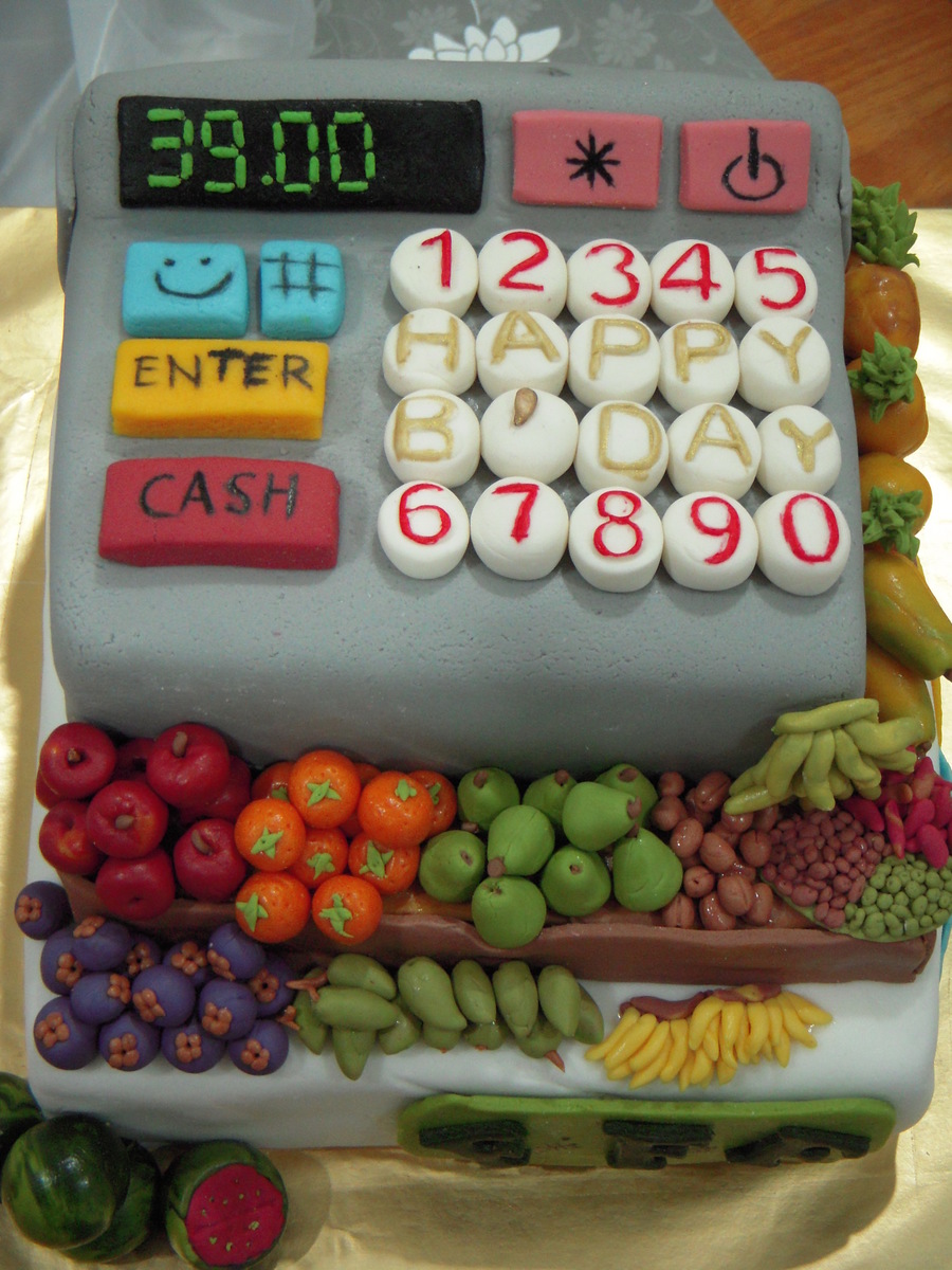 Fruity Cashier - CakeCentral.com