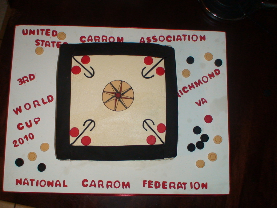 Carrom Cake - CakeCentral.com