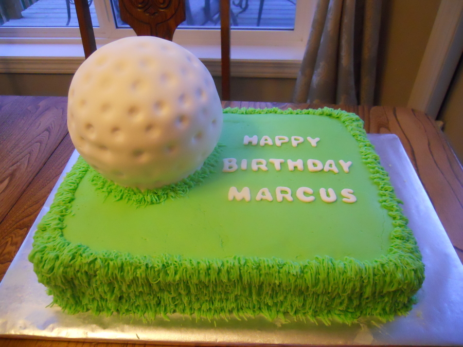 Golf Cake - CakeCentral.com