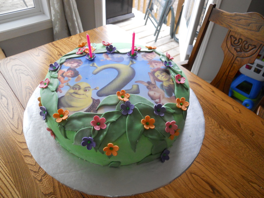 Shrek Cake - CakeCentral.com