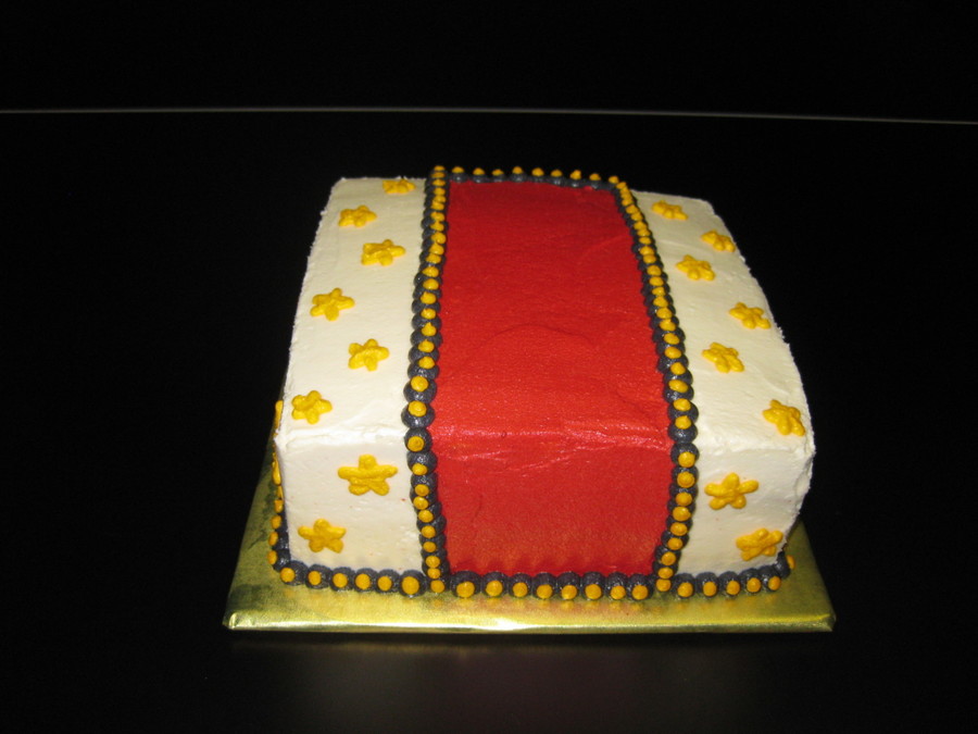 Red Carpet Cake - CakeCentral.com