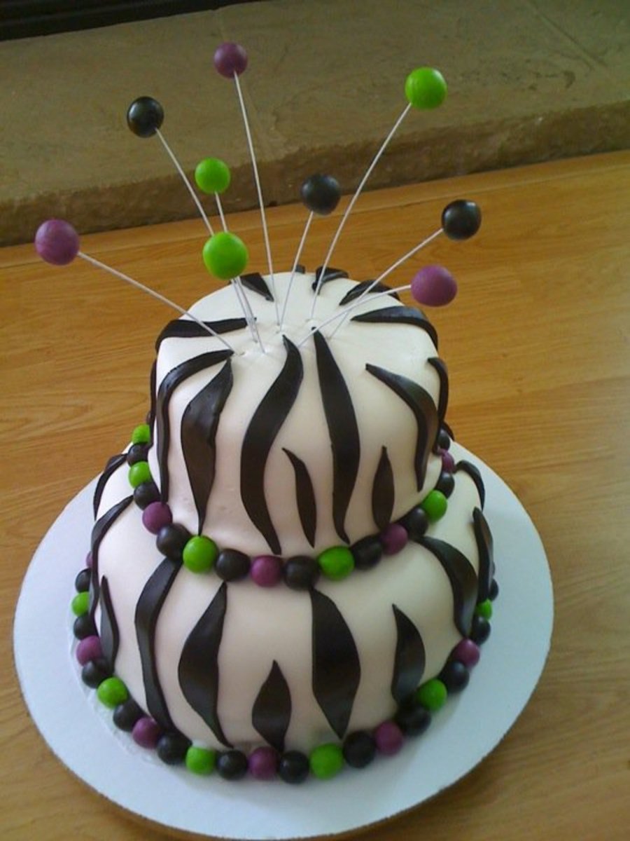 Zebra Print - CakeCentral.com