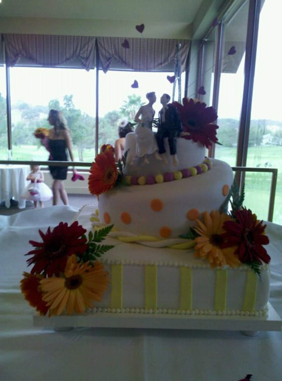 First Wedding Cake! - CakeCentral.com