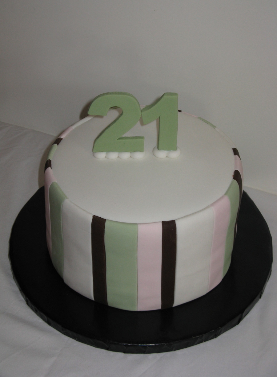 21St Cake - CakeCentral.com