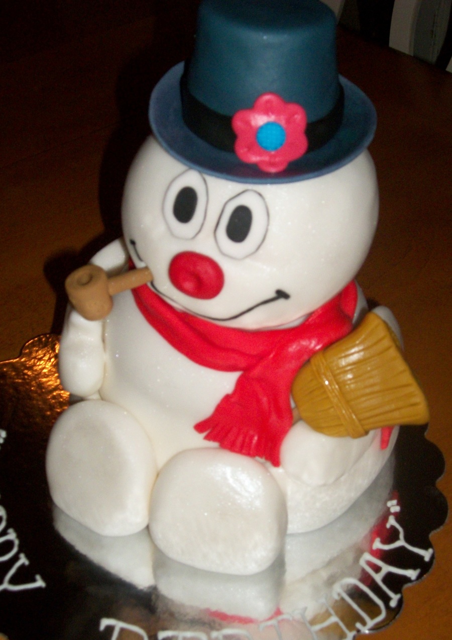 Frosty The Snowman - CakeCentral.com