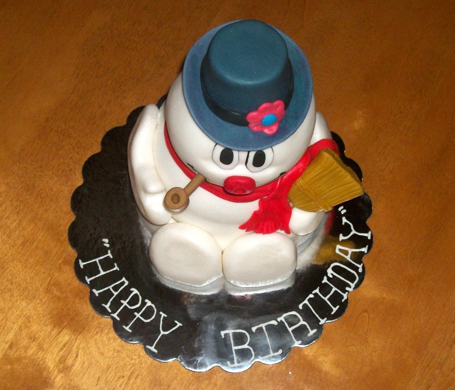 Frosty The Snowman - CakeCentral.com