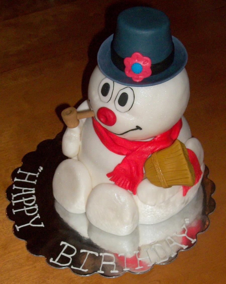 Frosty The Snowman - CakeCentral.com