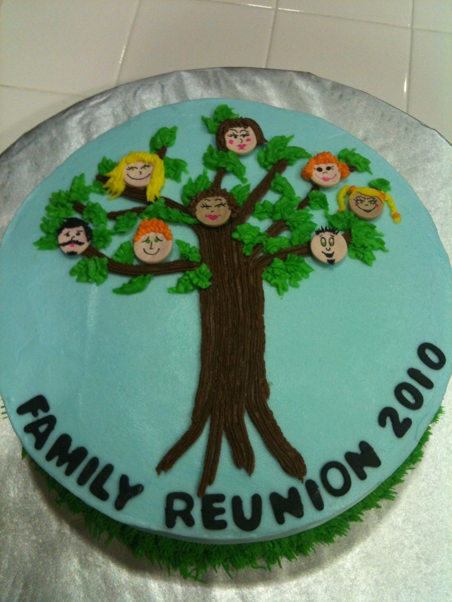 Family Reunion Cake - CakeCentral.com