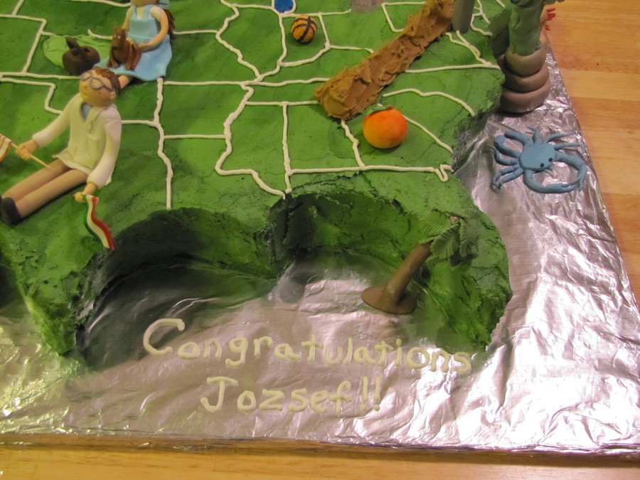 Us Citizenship Cake - CakeCentral.com