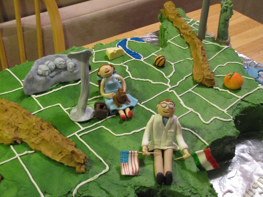Us Citizenship Cake - CakeCentral.com