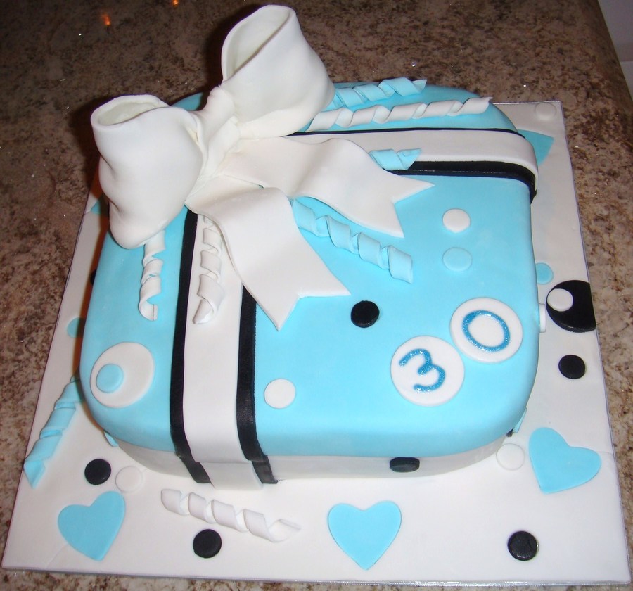 30Th Birthday Cake - CakeCentral.com