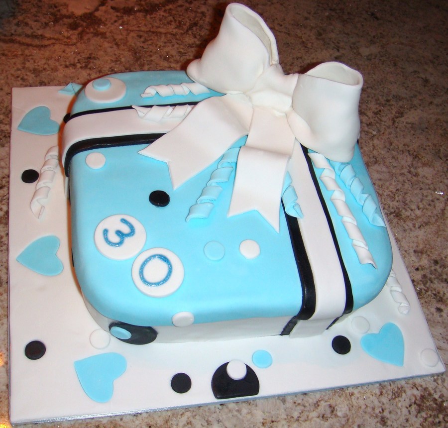 30Th Birthday Cake - CakeCentral.com
