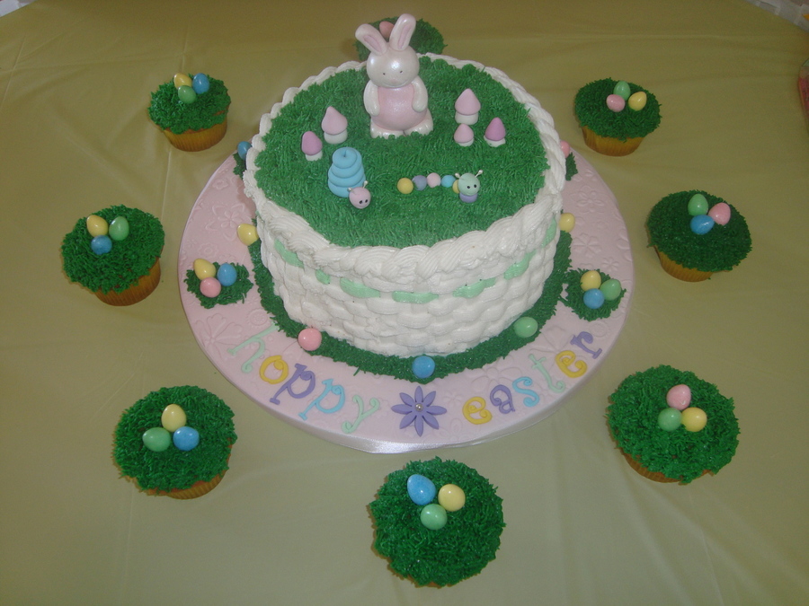 Hoppy Easter Cake - CakeCentral.com