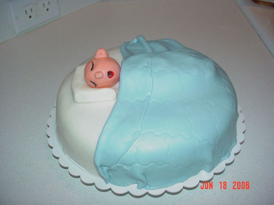 Sleeping Dad - CakeCentral.com