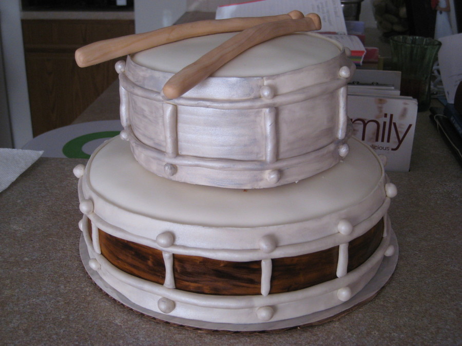 Snare Drum Cake - CakeCentral.com