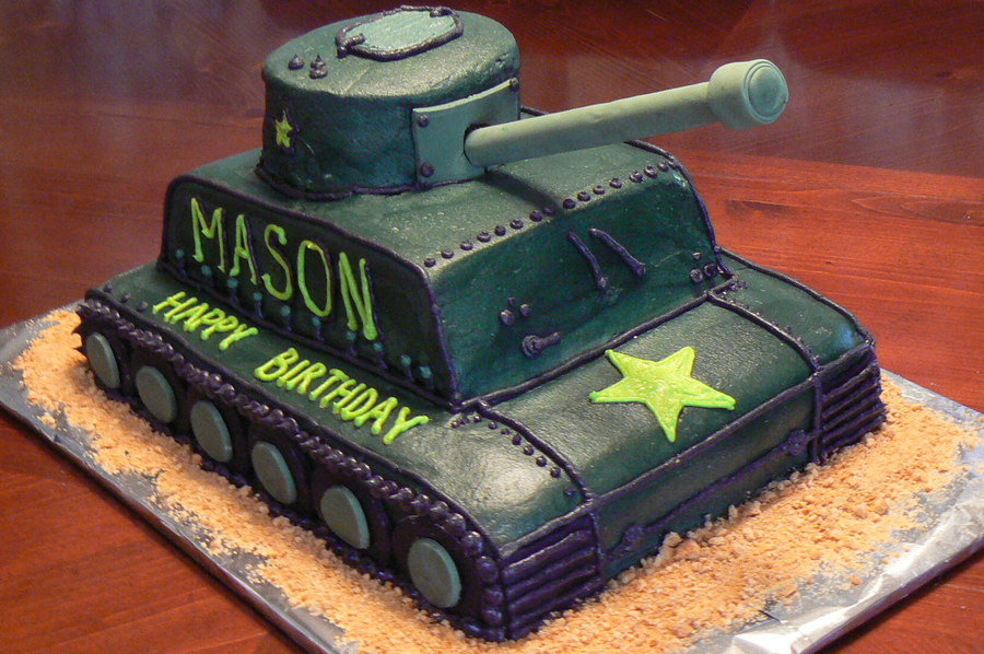 Tank Cake - CakeCentral.com