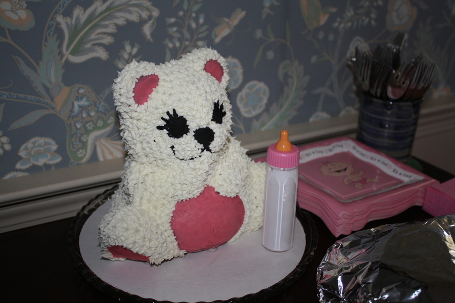 Teddy Bear Baby Shower - CakeCentral.com