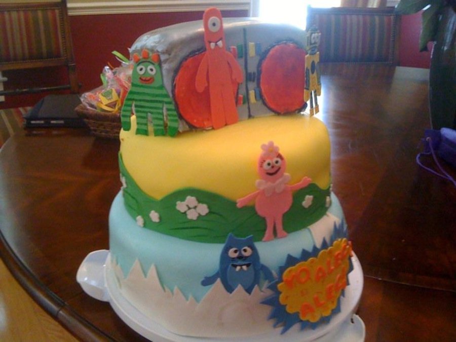 Yo Gabba Gabba Cake - CakeCentral.com