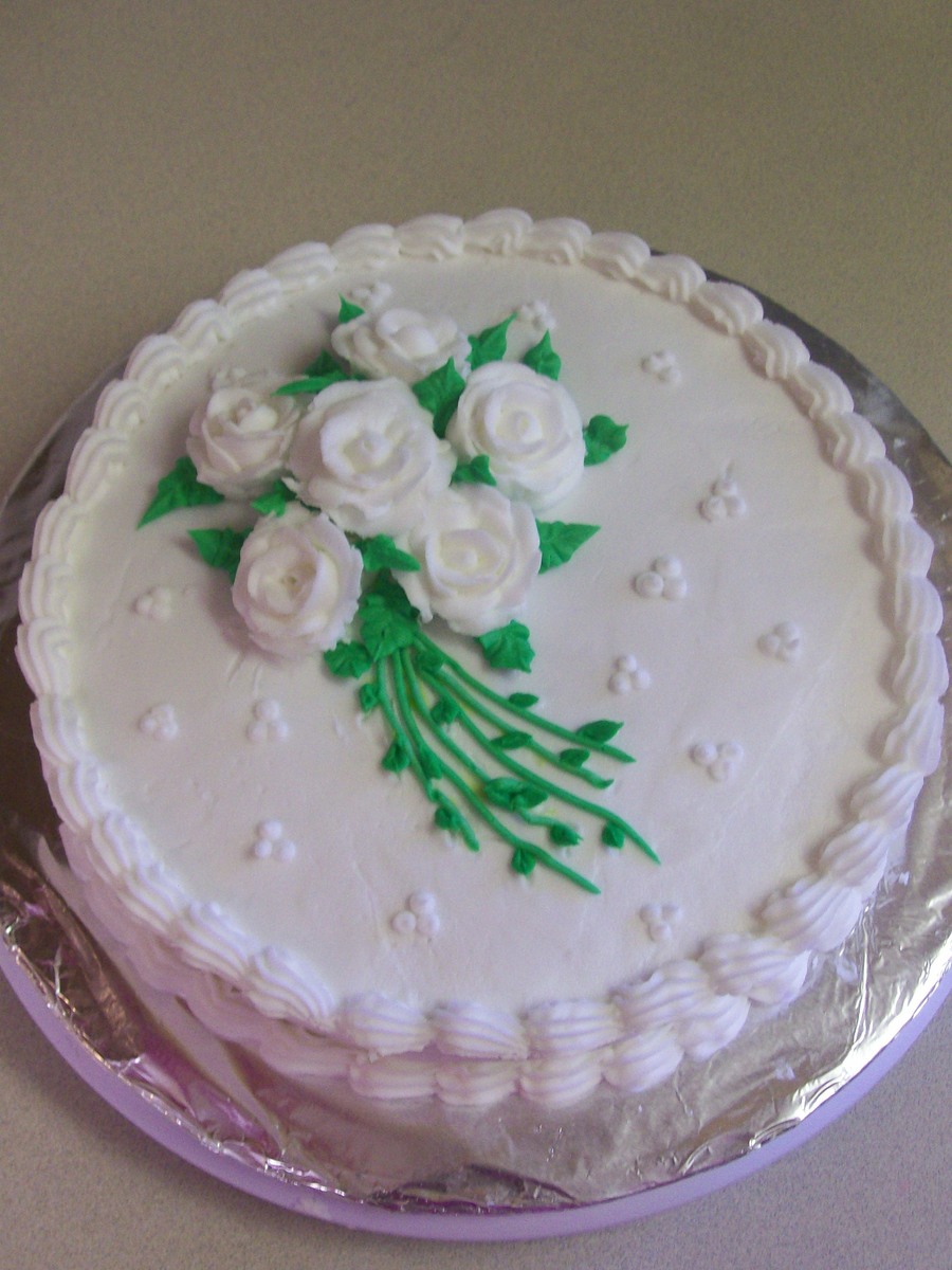 Rose Cake - CakeCentral.com