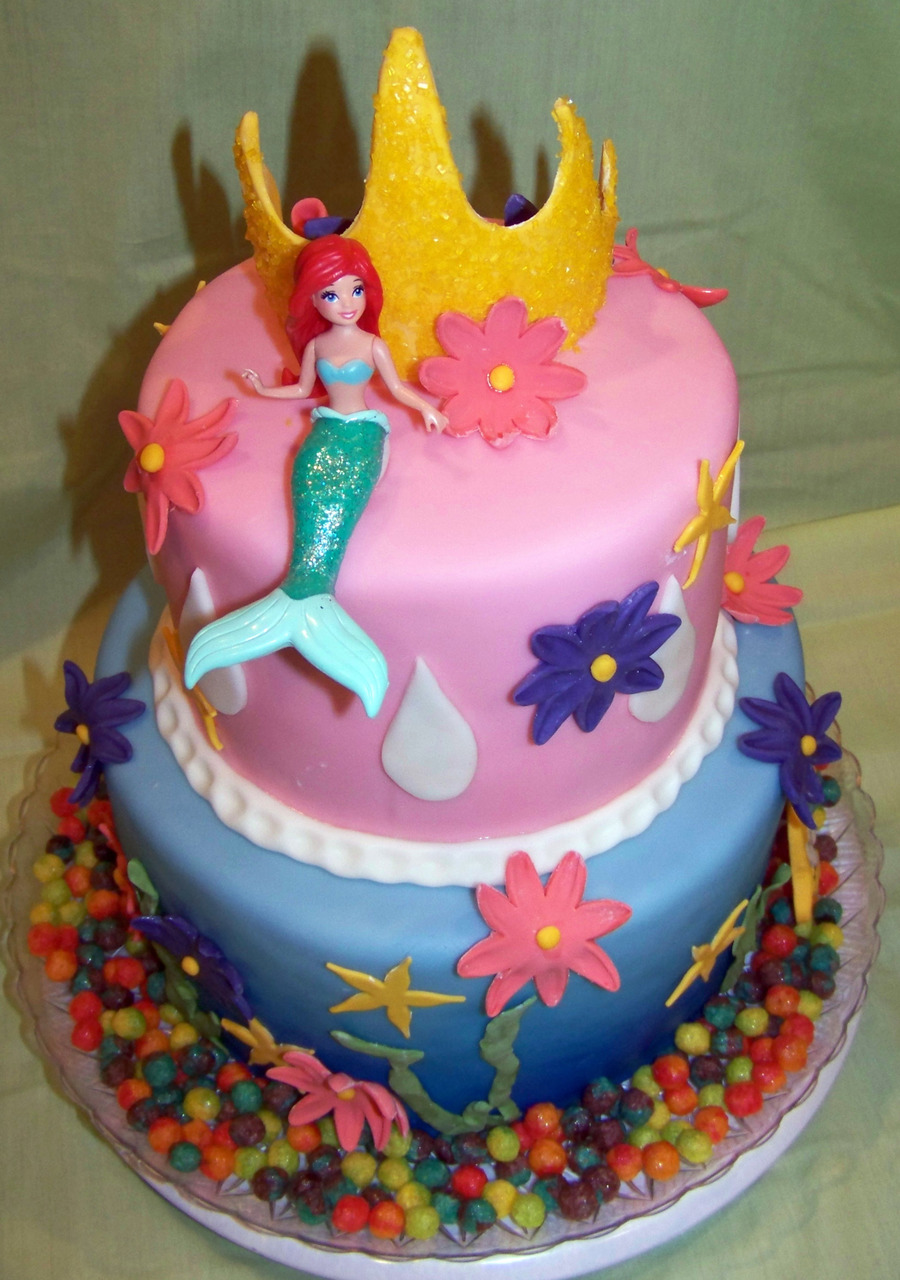 Ariel Birthday Cake - CakeCentral.com