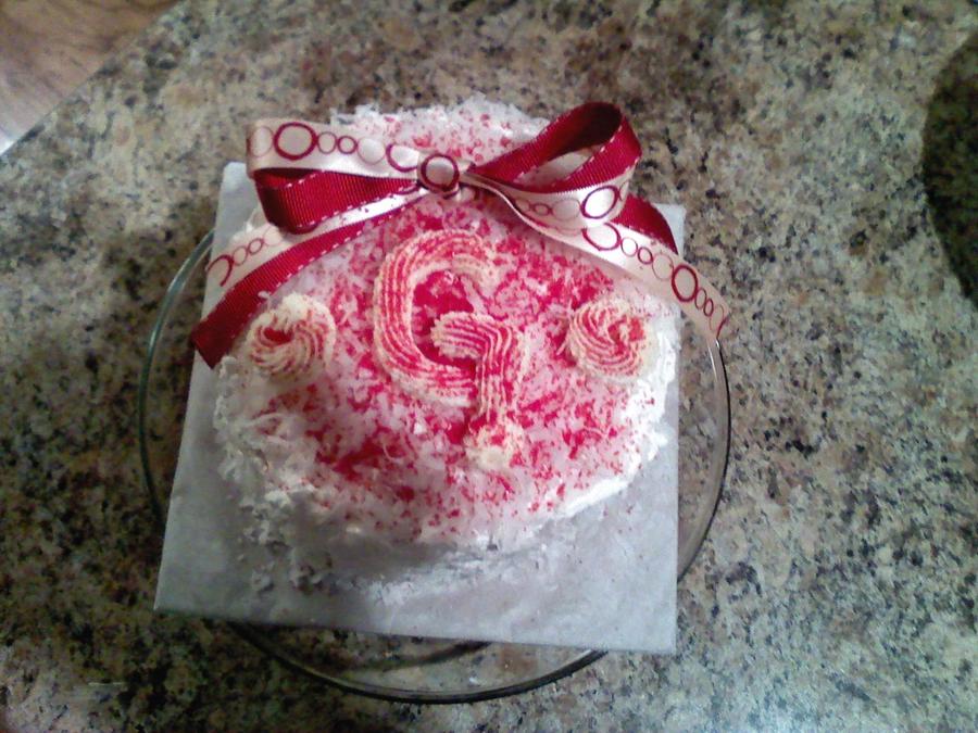 'g' Initial Coconut Cake - CakeCentral.com