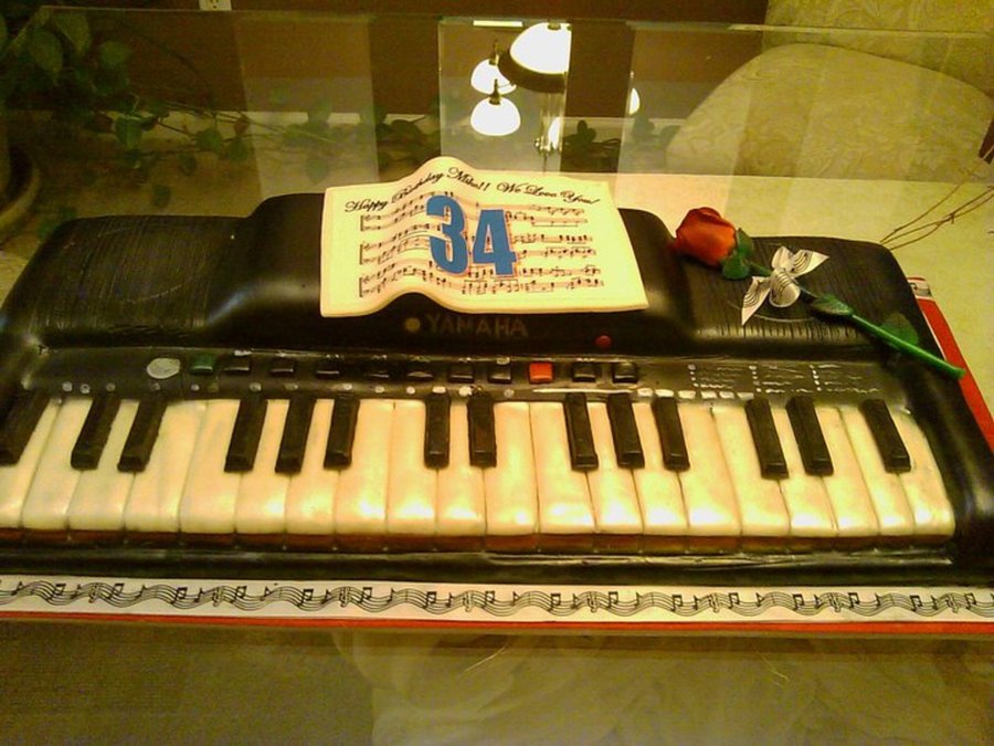 Keyboard Cake - CakeCentral.com