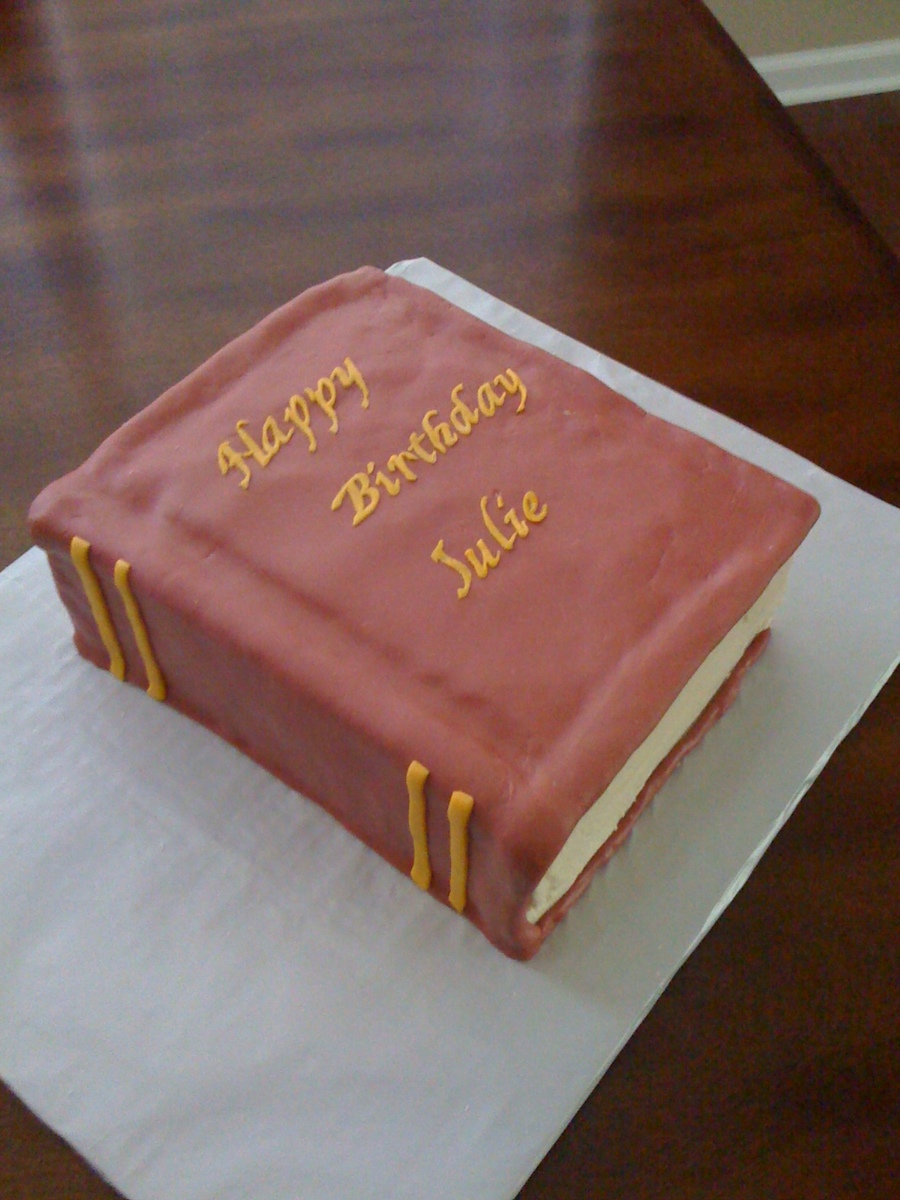 Book Cake For A Librarian! - CakeCentral.com