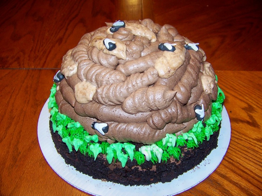 Pile O Poo Cake - CakeCentral.com
