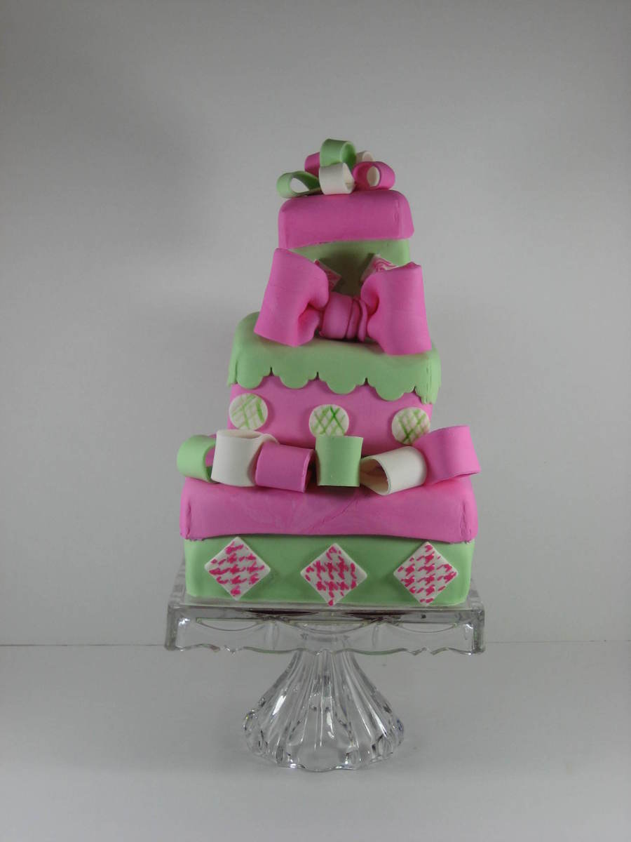 Stacked Gift Boxes/ Stacked Presents - CakeCentral.com