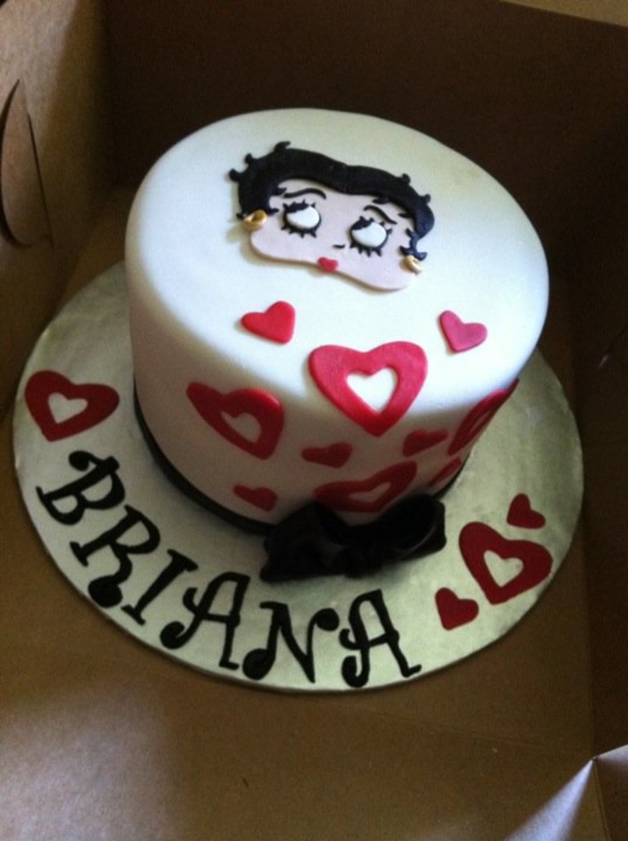 Betty Boop Cake!!! - CakeCentral.com