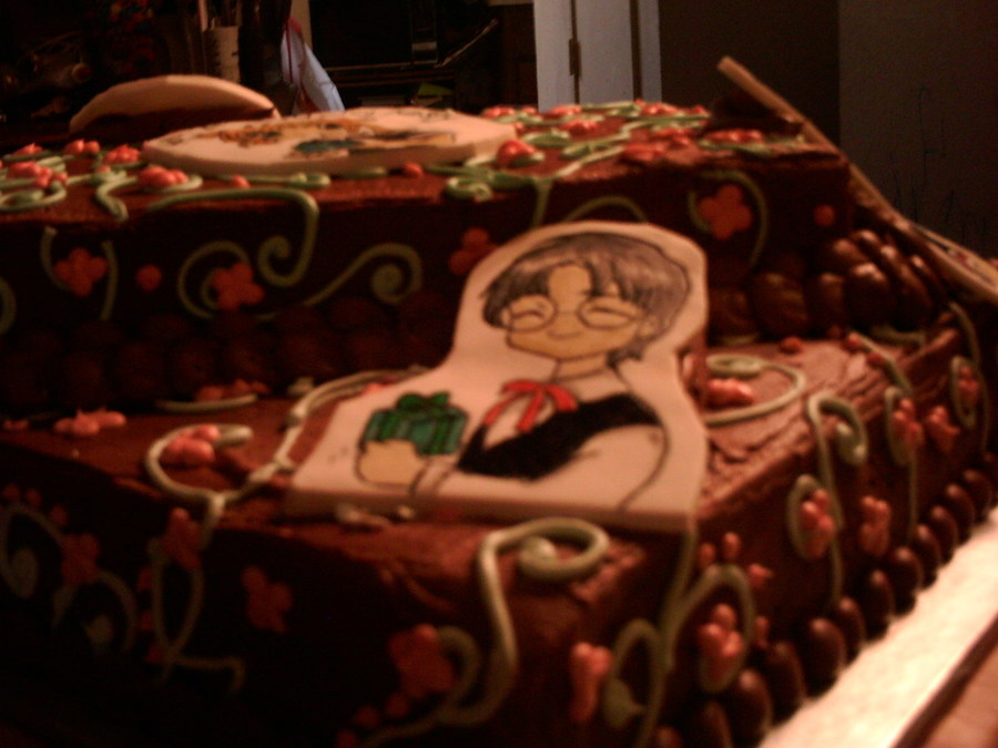 Anime Cake - CakeCentral.com