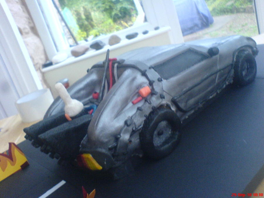 Back To The Future Delorean Cake - CakeCentral.com