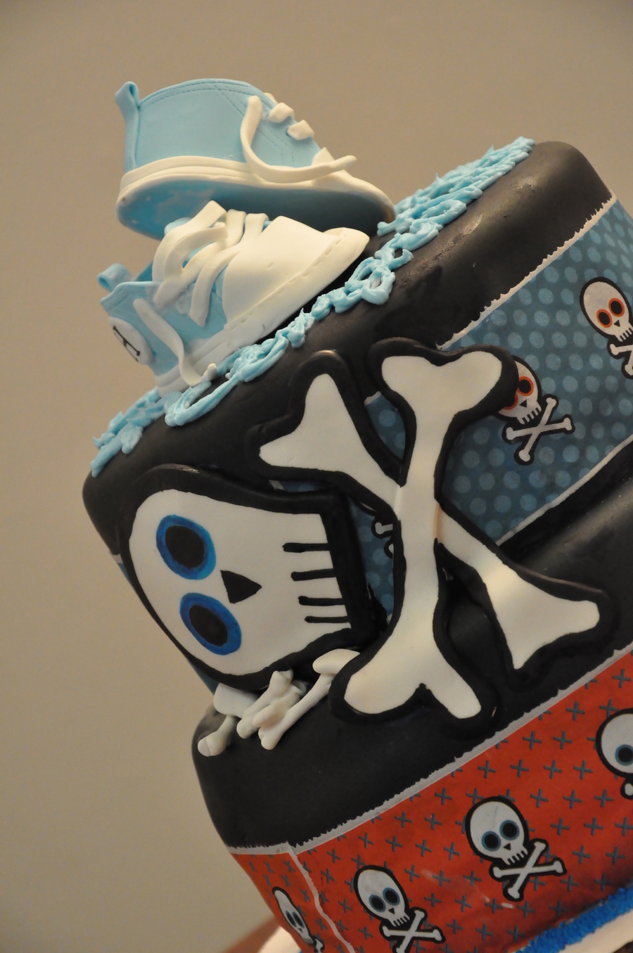 Gothic Baby Shower - CakeCentral.com