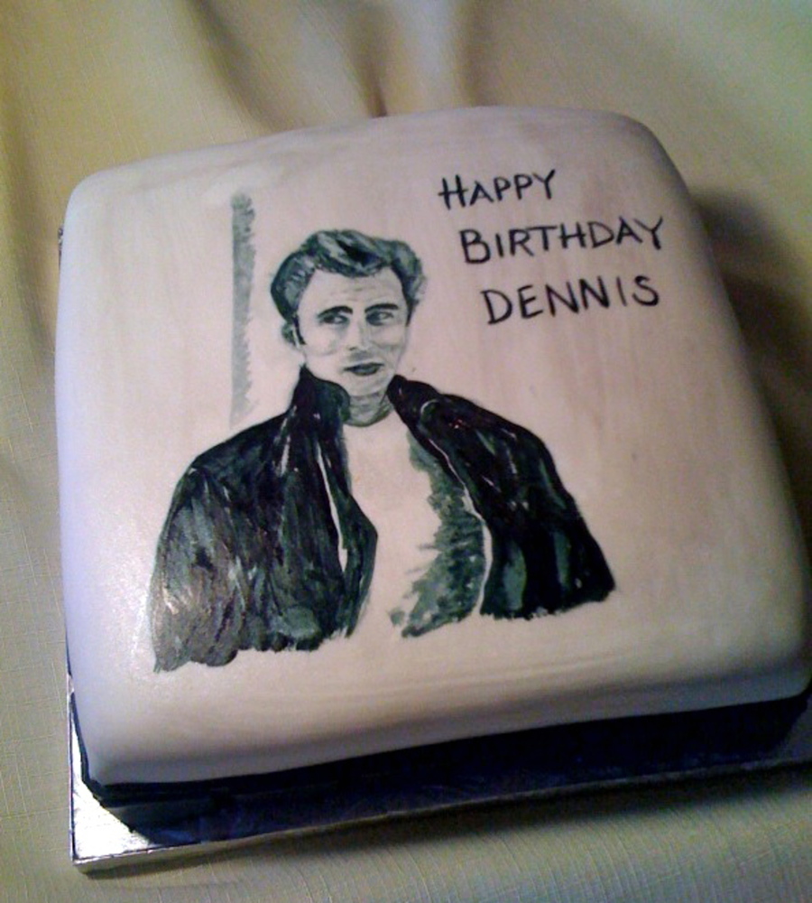 James Dean Cake - CakeCentral.com