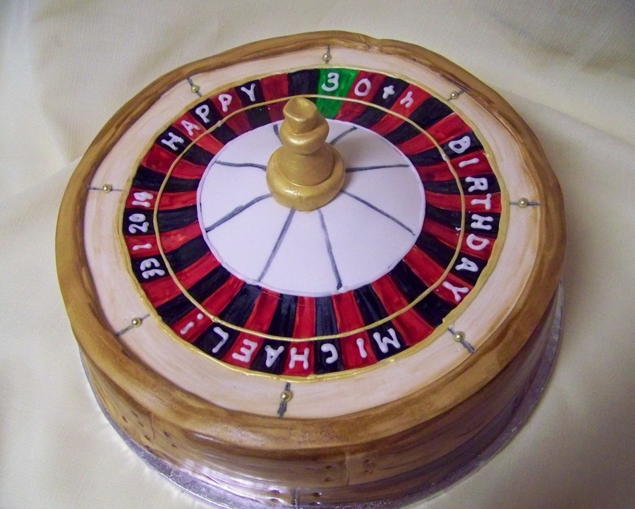 Roulette Wheel Cake - CakeCentral.com