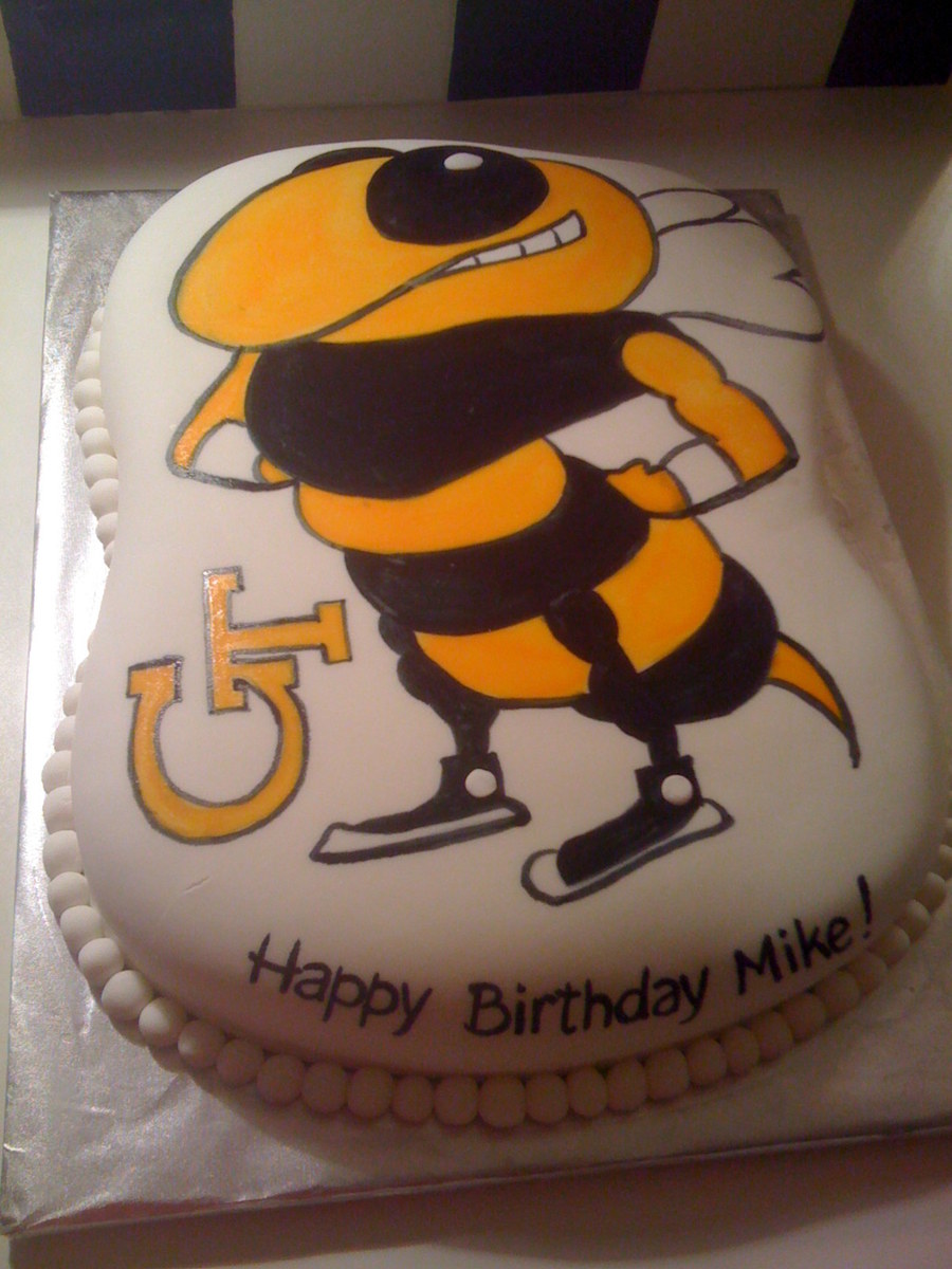 Gt Yellowjacket Cake - CakeCentral.com