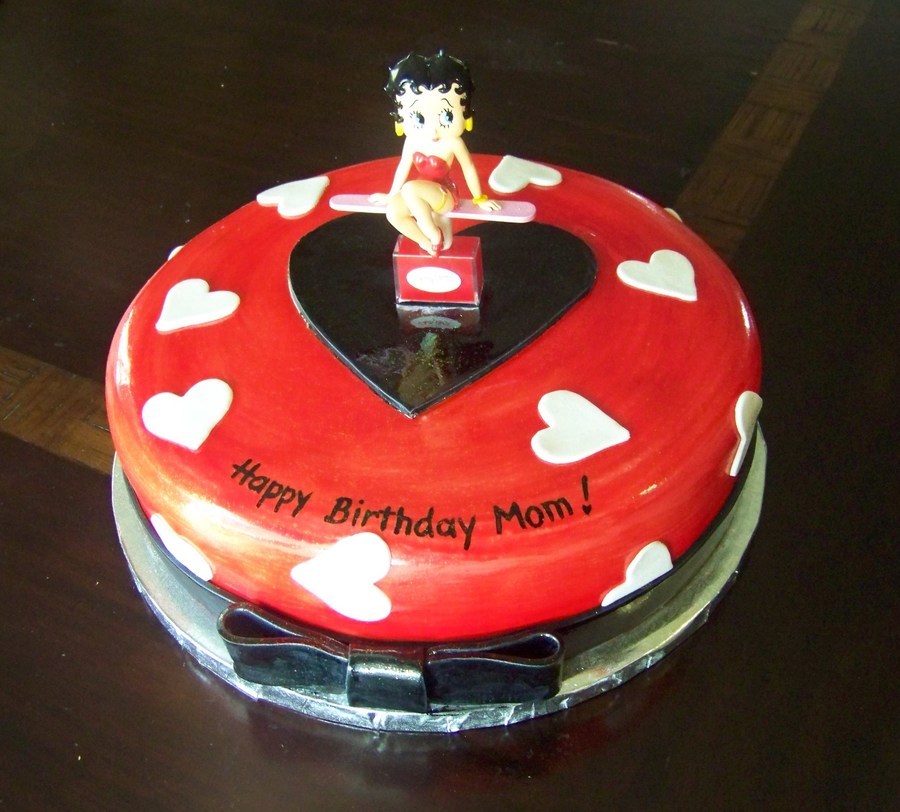 Betty Boop Cake - CakeCentral.com