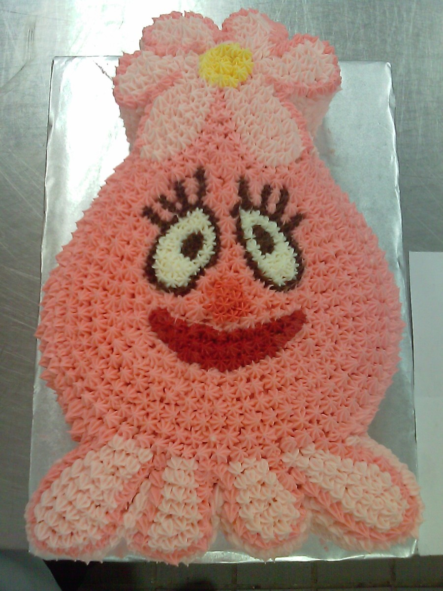Foofa Cake From Yo Gabba Gabba - CakeCentral.com
