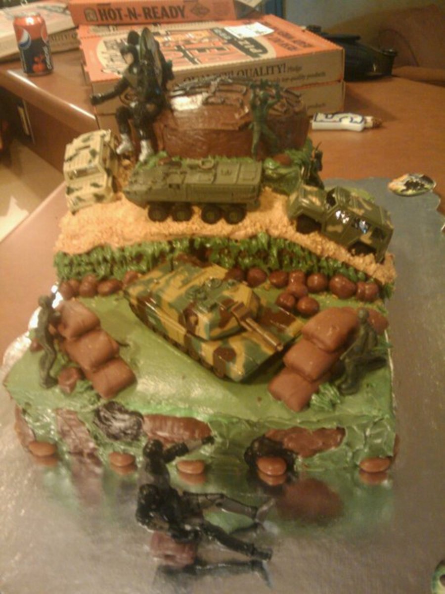 Army /g.i. Joe Cake - CakeCentral.com
