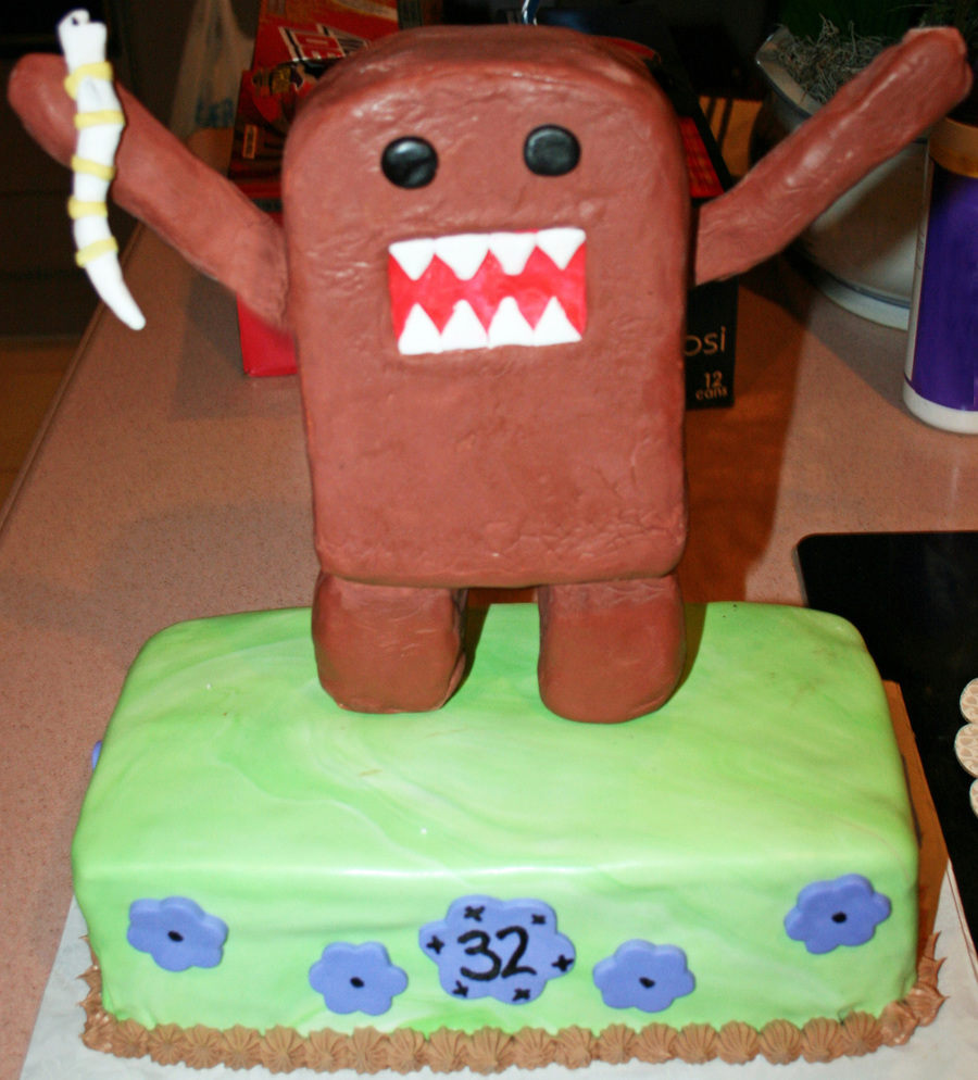 Domo Birthday Cake - CakeCentral.com