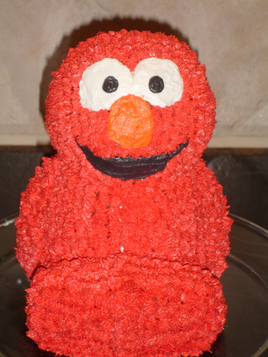 3D Elmo - CakeCentral.com