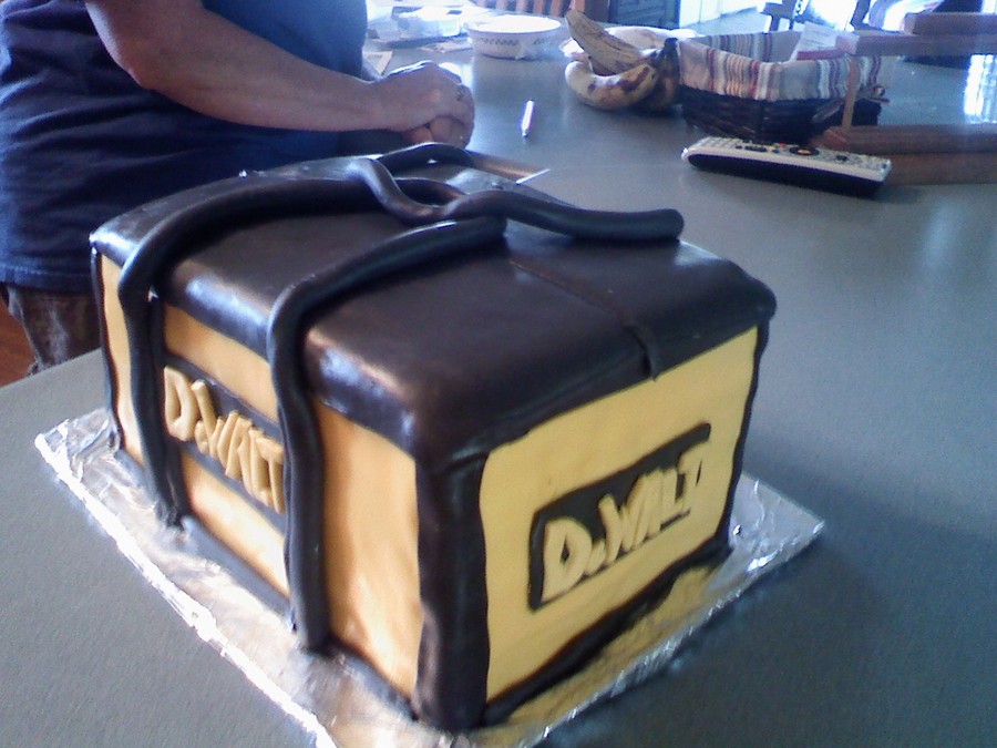 Dewalt Cake - CakeCentral.com